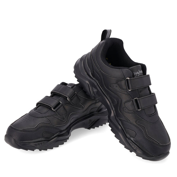 Toughees Younger Kids Velcro Sneaker - Black – Toughees SA | Official Site